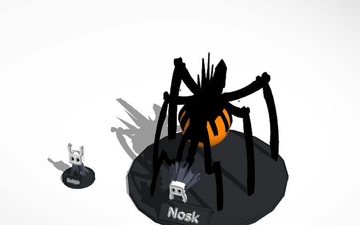 3D design Nosk (Hollow Knight) - Tinkercad