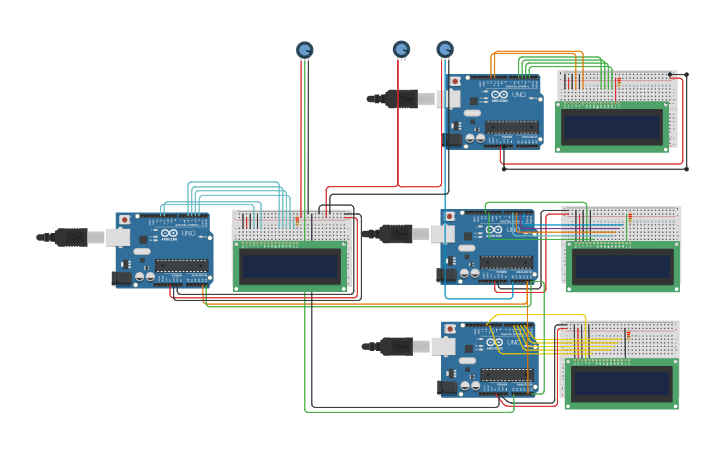 Circuit design Copy of final PROYECTO - ARQUI - Tinkercad
