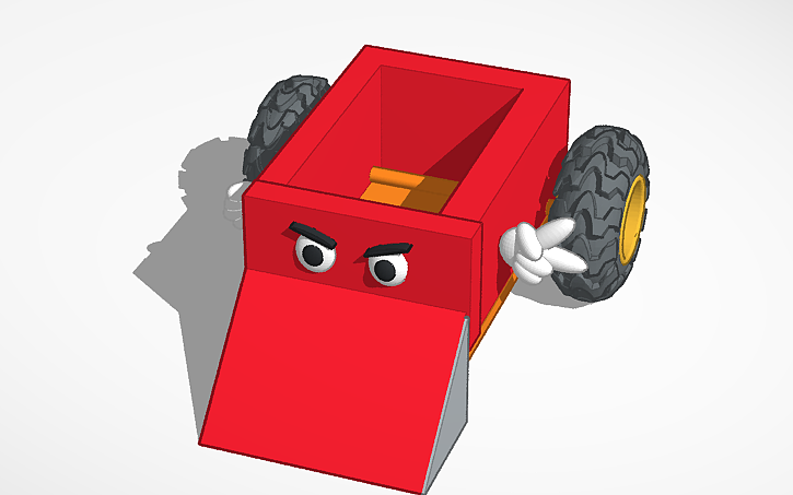 3D design robot sumo - Tinkercad