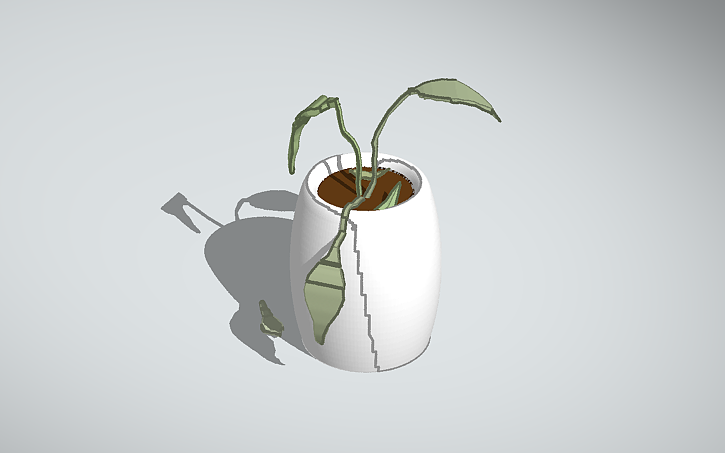 3D design Dead plant - Tinkercad