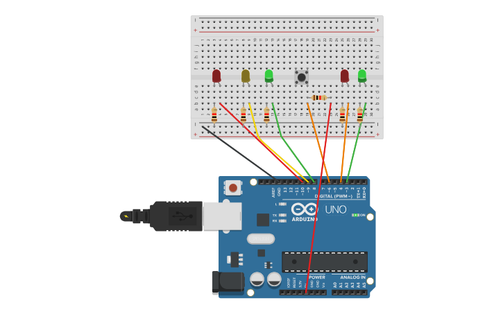 Circuit design Proyecto 2 - Tinkercad