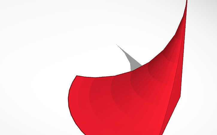 3D design Special fillet - Tinkercad