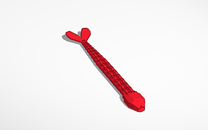 3D design Copy of Articulated - Tinkercad