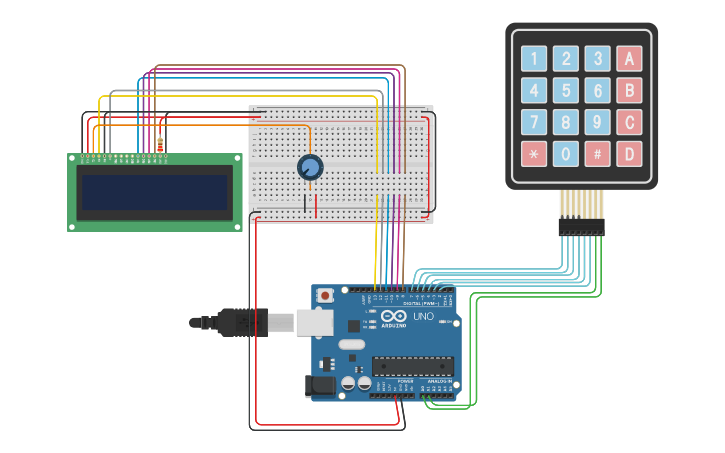 Circuit design Actividad 5 - Tinkercad