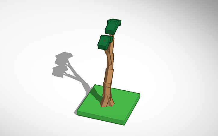 3D design tree - Tinkercad