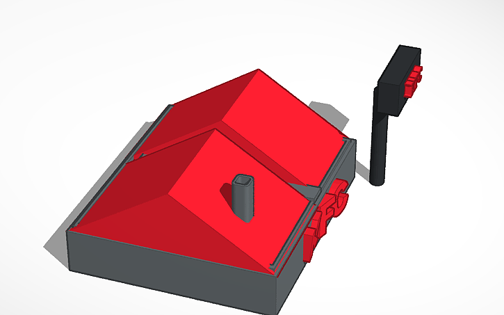 3D design KFC - Tinkercad
