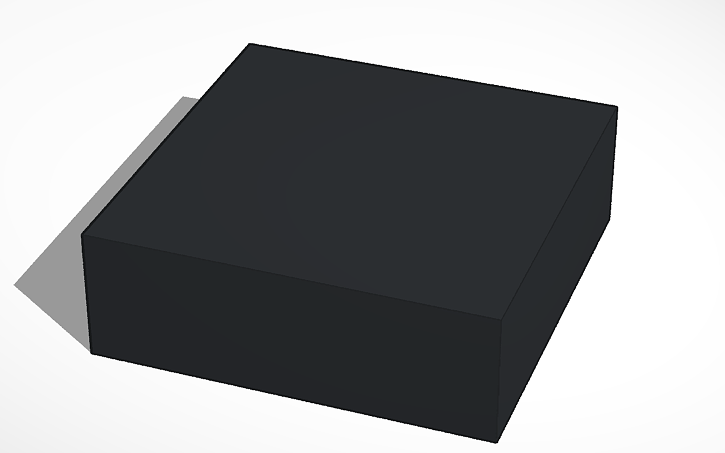 3D design 1 Base - Black - Tinkercad