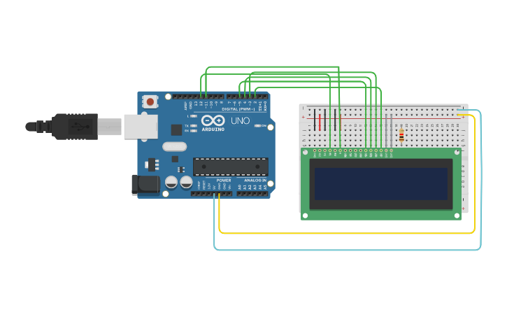 Circuit design CP-URL - Tinkercad