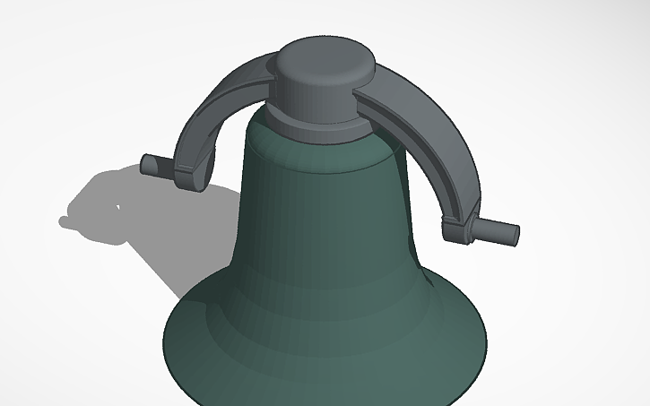 3D design spinning bell (SIM LAB) - Tinkercad