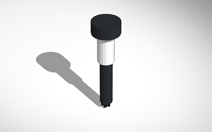 3D design solar light - Tinkercad