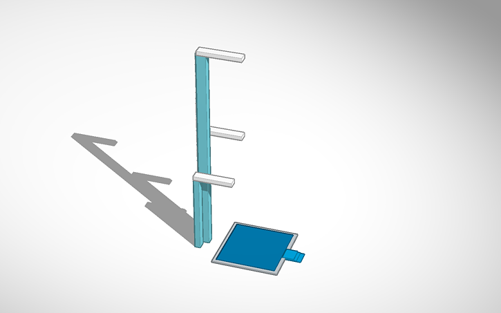 3D design Diving boards - Tinkercad