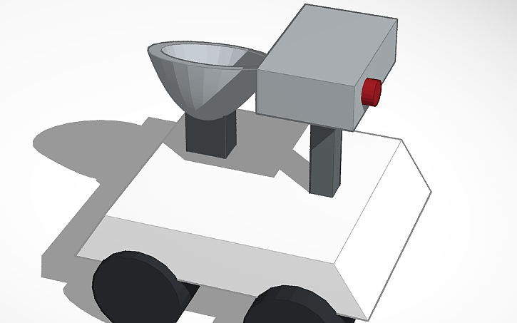 3D design Mars Rover - Tinkercad
