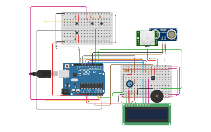 Circuit design SMART HEALTH MONITORING SYSTEM _ m_and_i_project - Tinkercad