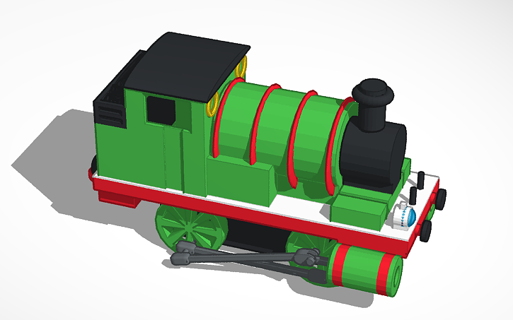 3D design thomas and friends Percy - Tinkercad