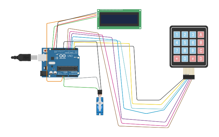 Circuit design Case 4: Input-Output - Tinkercad