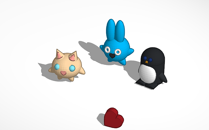 3D design animals - Tinkercad