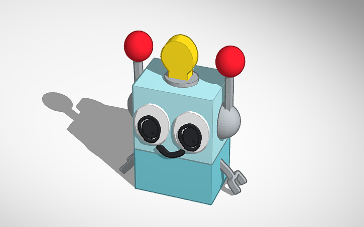 3D design Dot talking tom 2 - Tinkercad