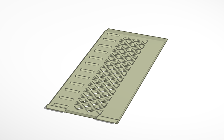3D design TRAILER RAMP 1/10 RC TRAILER - Tinkercad