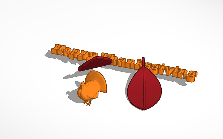 3D design Jayden thanks giving - Tinkercad