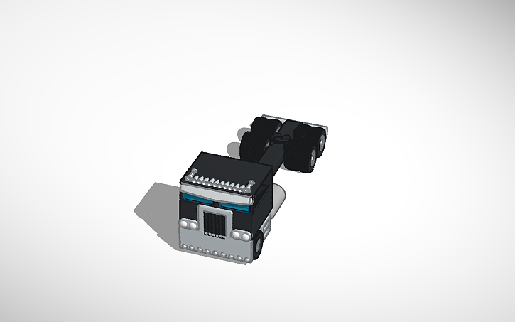 3D design Peterbuilt cab over - Tinkercad