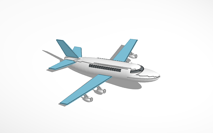 3D design Təyyarə - Tinkercad