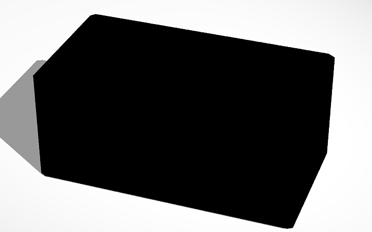 3D design Electrical Box - Tinkercad