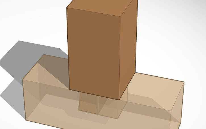 3D design Japanese Wood Joint Yose-ari-hozo-shikuchi - Tinkercad