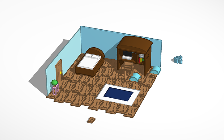 3D design Copy of Room Room - Tinkercad