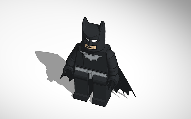 3D design Lego Batman - Tinkercad
