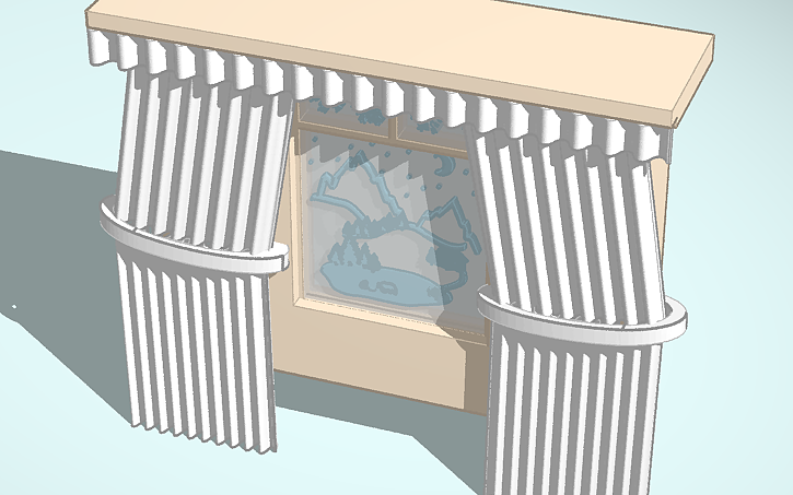 3D design Frosty Window - Tinkercad