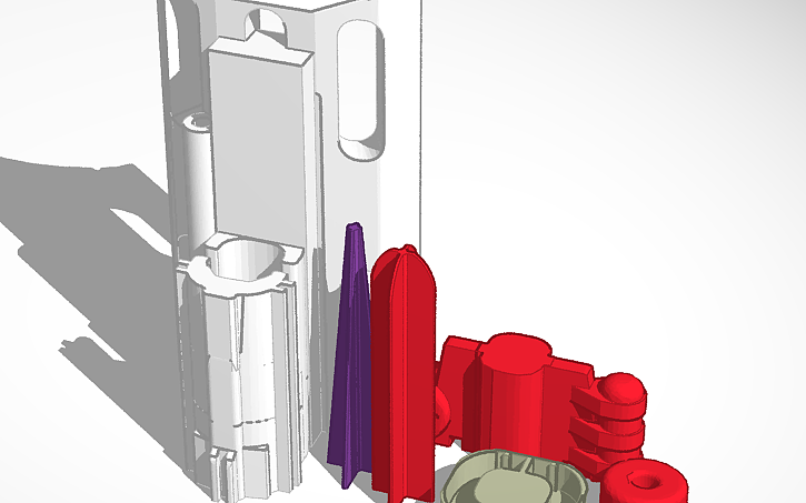 3D design web shooter mark 5 - Tinkercad