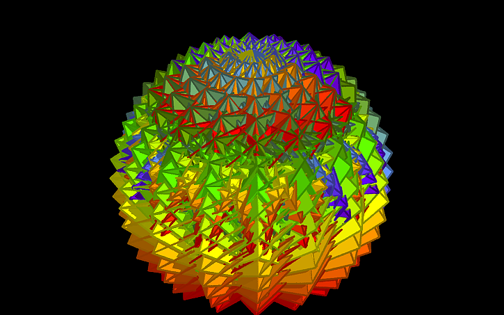 3D design Day 26 of TED: Rainbow Bush - Tinkercad