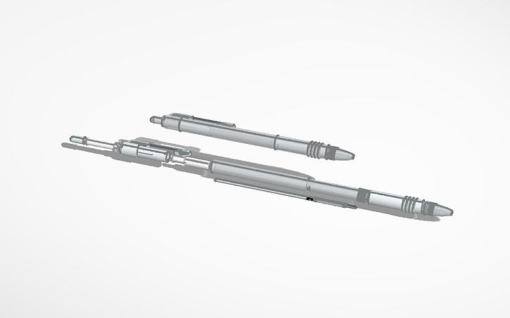 3D design Ballpoint Pen Model - Tinkercad