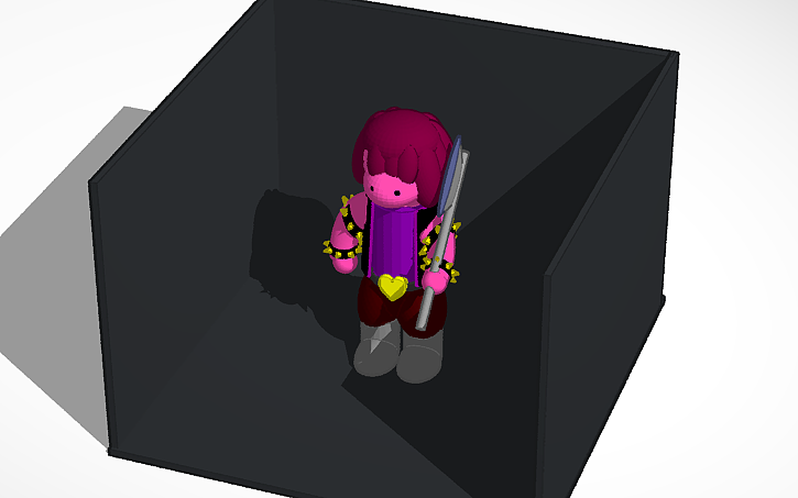 3D design Susie - Deltarune - Tinkercad