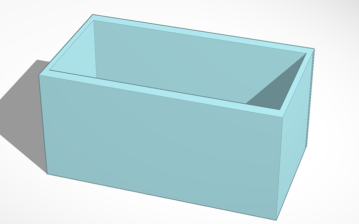 3D design box - Tinkercad