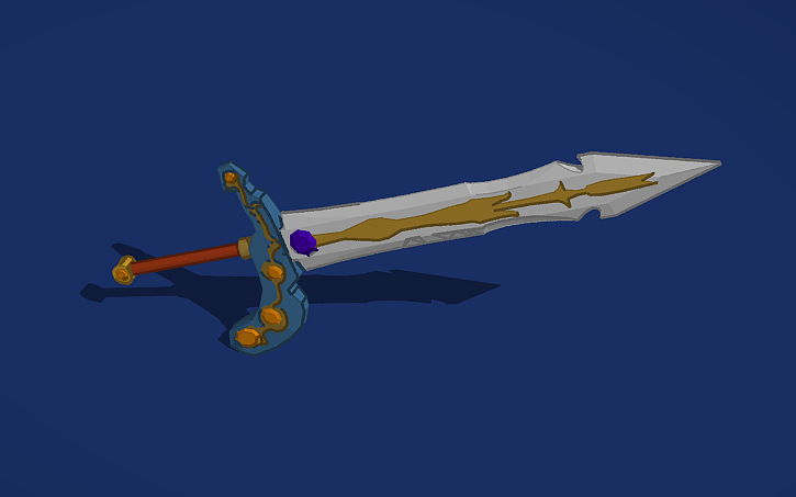 3D design Tenkuken Blade for Firestarter - Tinkercad