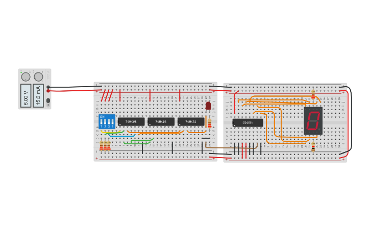 Circuit design TALLER 2 - Tinkercad