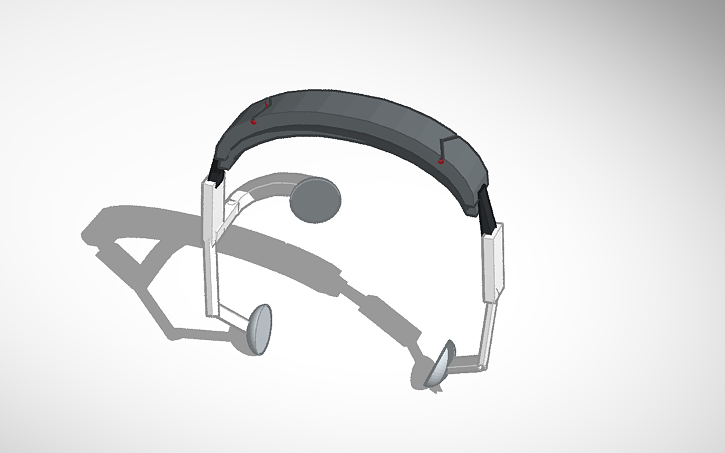 3D design Brainwave Headset - Tinkercad