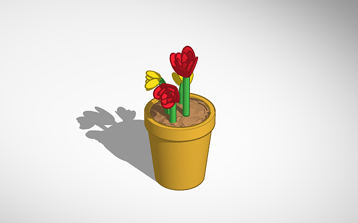 3D design The Windowsill Flower Pot - for the flower pot challenge ...