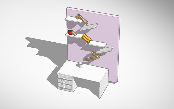 3D design Copy of Rube Goldberg Challenge - Tinkercad