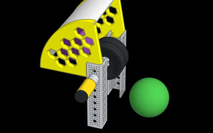 3D design FTC decode launcher v3 - Tinkercad