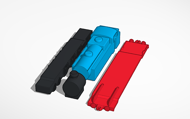 3D design FR 115 Class 98462-Vincent Raven (3D ERTL Range) - Tinkercad
