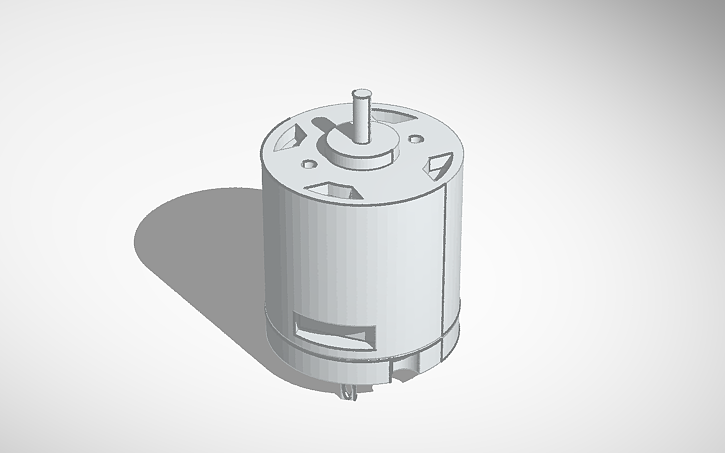 3D design Johnson Motor - Tinkercad
