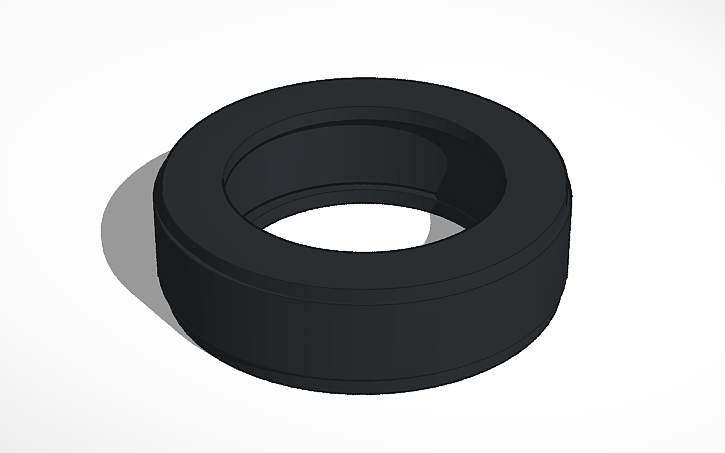 3D design FIDGET RING - Tinkercad