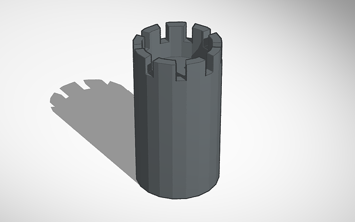 3D design Tower Stand for TTRPG - Tinkercad