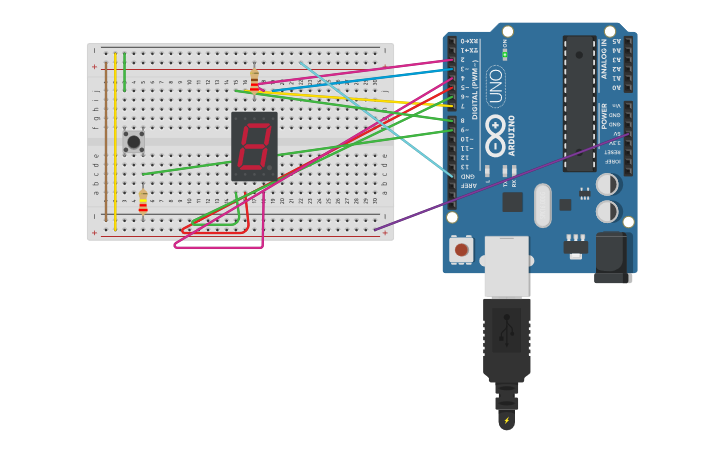 Circuit Design Simulation Diagram Tinkercad