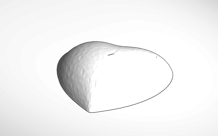 3D design LED Heart - Tinkercad