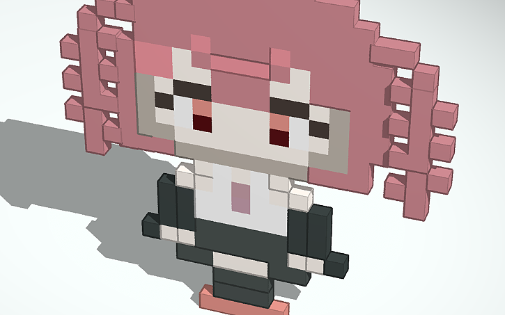 3D design ৲⁾‷:´⁁♪※¸⁋¯»teto pixel art৲⁾‷:´⁁♪※¸⁋¯» - Tinkercad