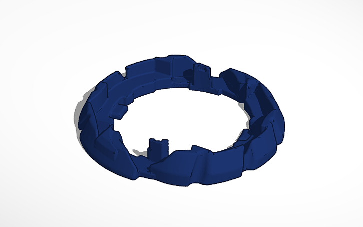 3D design Infinite achilles stamina ring - Tinkercad