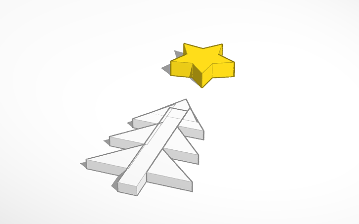 3D design Christmas Decorations - Tinkercad